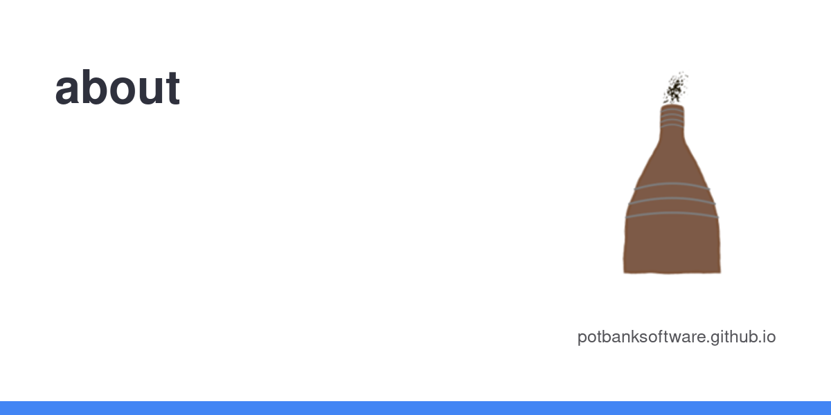 Potbank Software